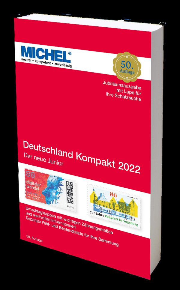 Michel Germany Compact stamp catalogue 2022 edition German language ...