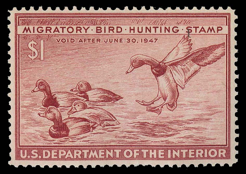 U.S. REV. Ducks Rw13 Mint (ID # 81432) | United States, Duck Stamps ...