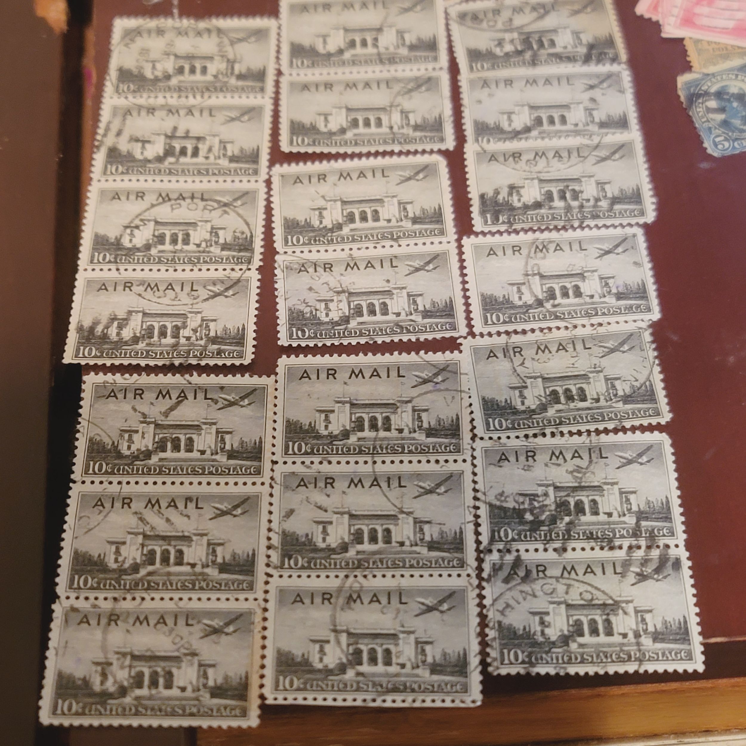 USA c34 used lot of 21 | United States, Stamp / HipStamp