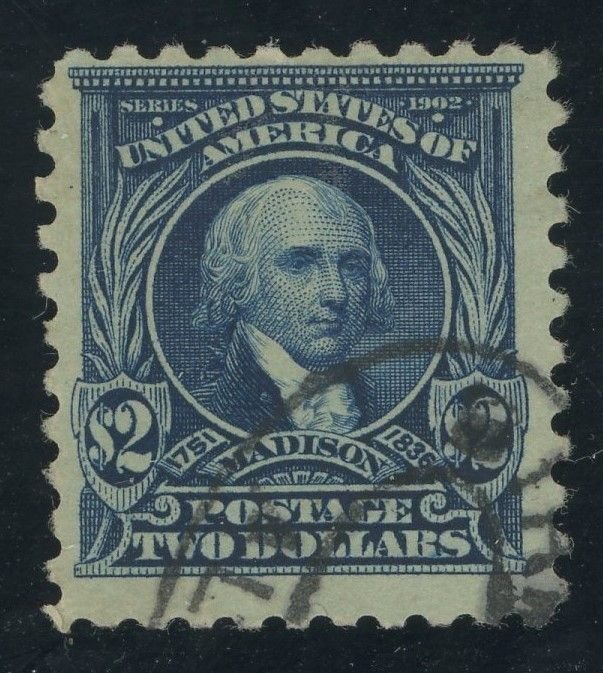 USA 479 - 2 Dollar Madison perf 10 - Fine Used - face free cancel ...
