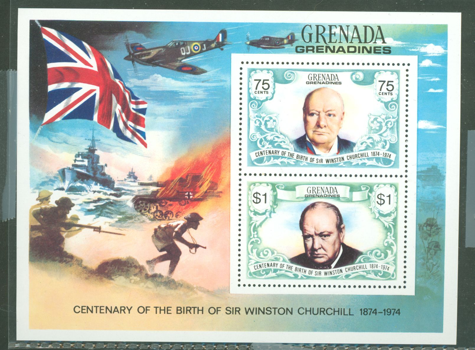 Grenada Grenadines #28 Souvenir Sheet | Caribbean - Grenada, General ...