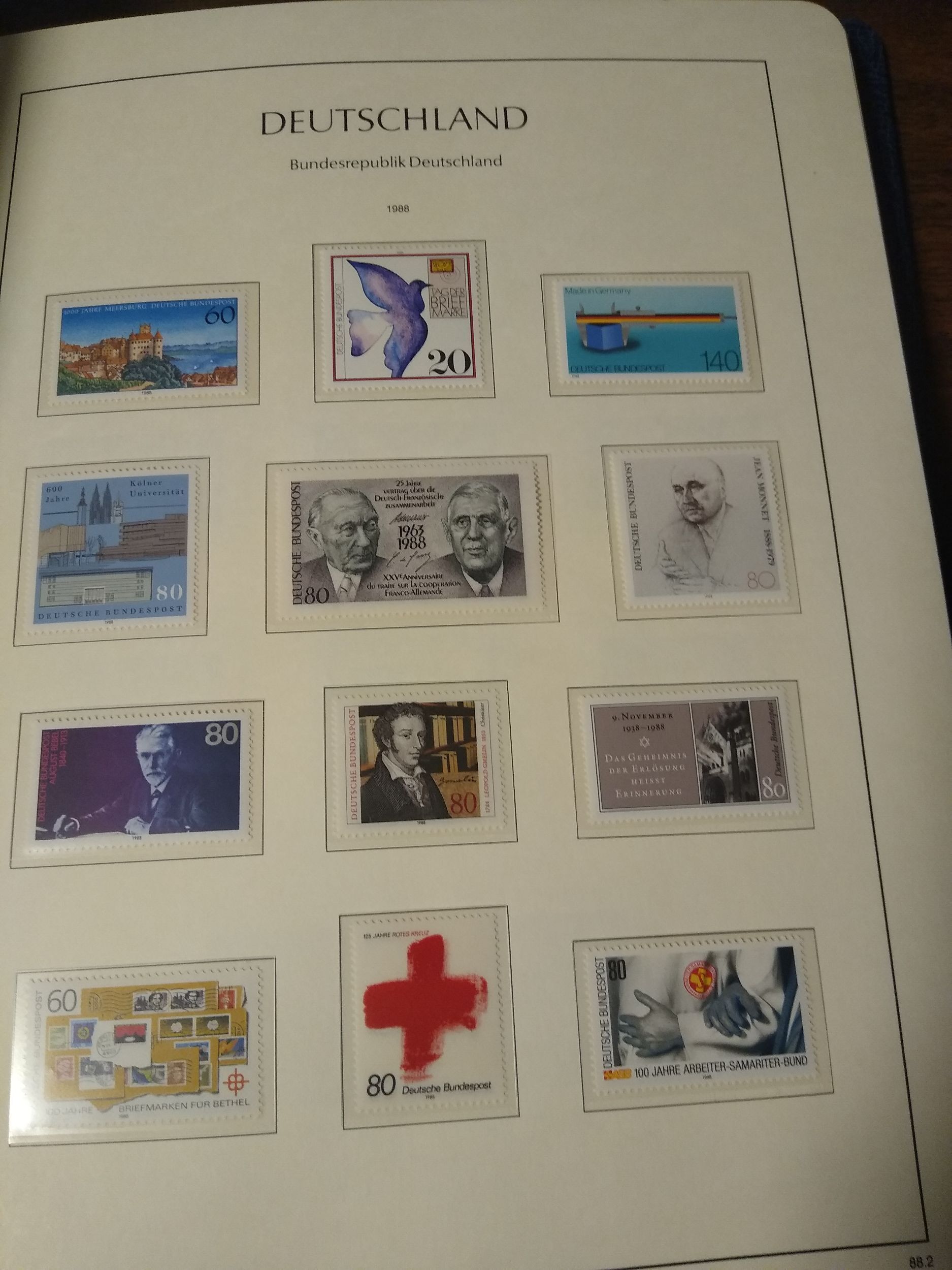 collection in album Germany 1980-97 complete MNH EU: CV $1396 | Europe ...