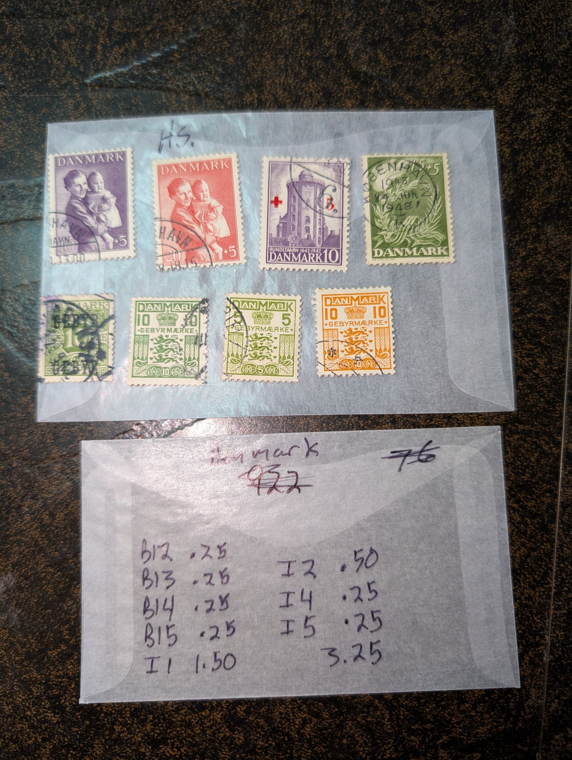 Denmark # b12 u, b13 u, b14 u, b15 u, i1 u, i2 u, i4 u, i5 u | Europe ...