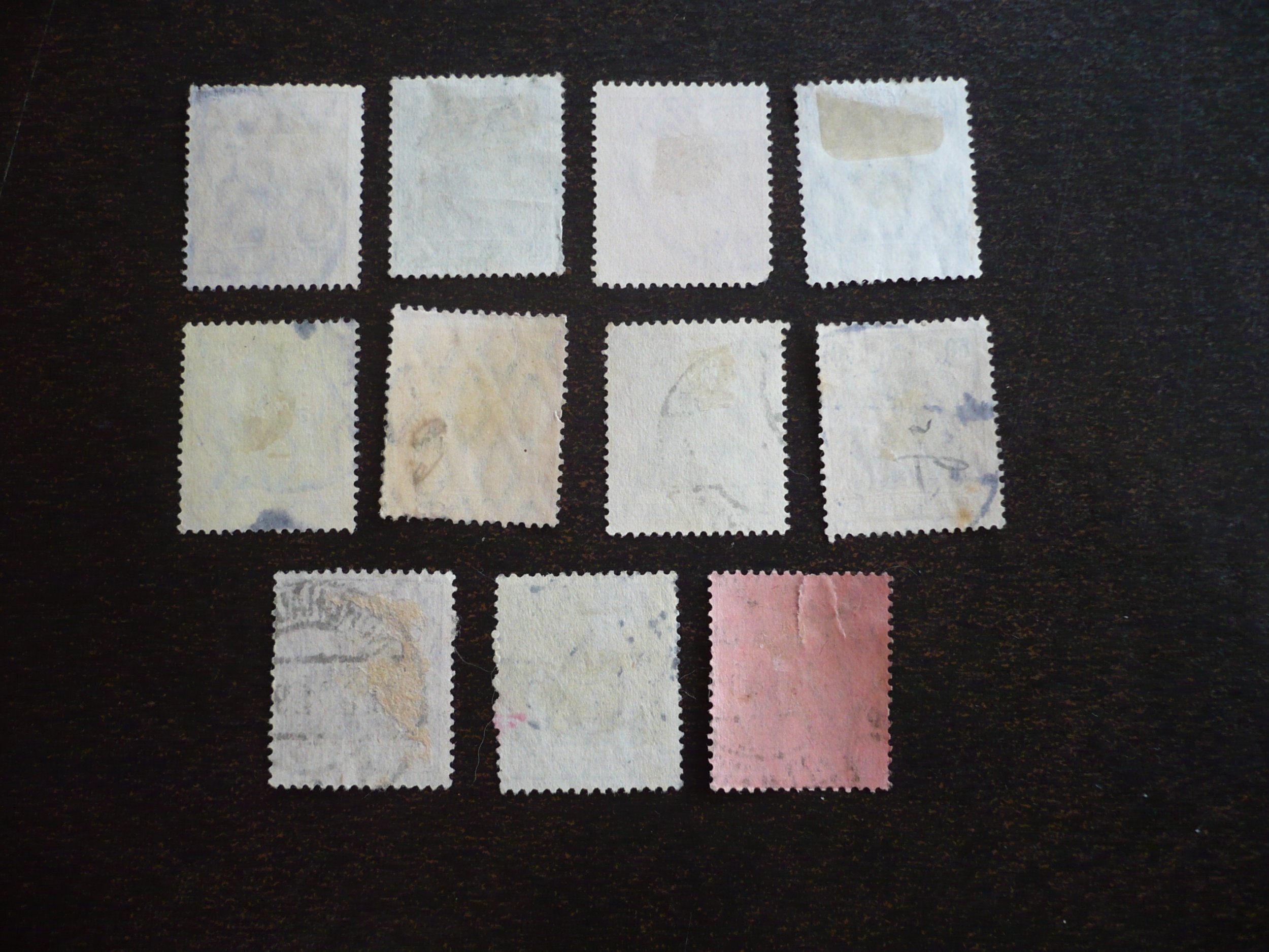 Stamps - Germany - Scott# 81-91 - Used Partial Set of 11 Germania ...