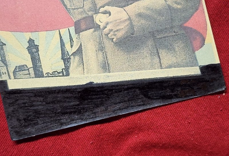 Nazi German Third Reich Postcard Adolf Hitler photo portrait WW2 WWII ...