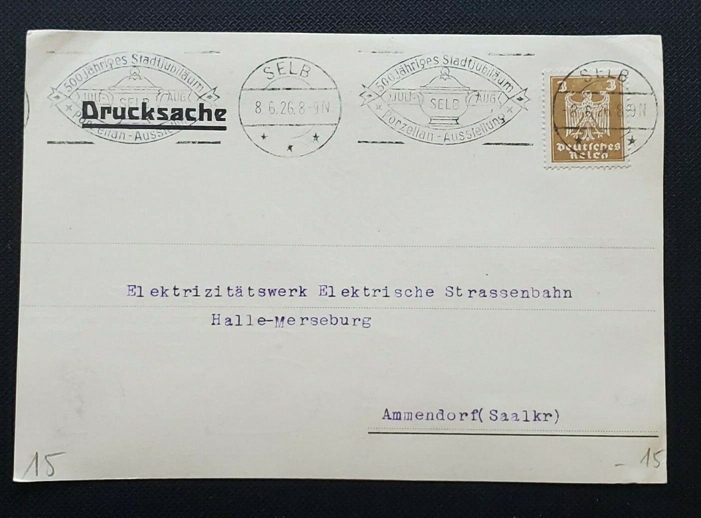 1926 Selb Germany RAPA Universal Rausch & Pausch Illustrated Radio ...