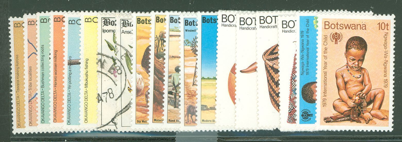 Botswana #215/238 Single (Complete Set) | Africa - Botswana, General ...