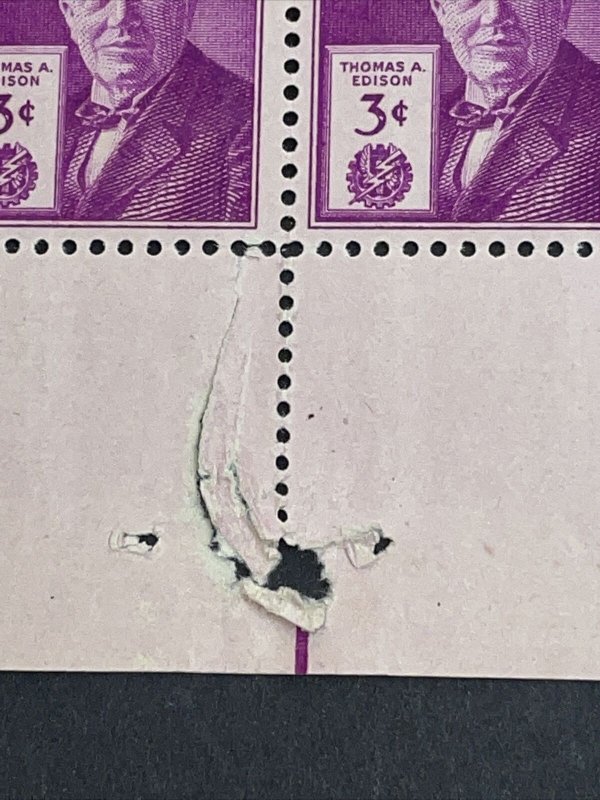 1947 sheet - Thomas Edison Sc# 945 | United States, General Issue Stamp ...