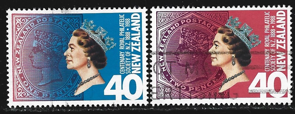 New Zealand #887-888 | Australia & Oceania - New Zealand, General Issue ...
