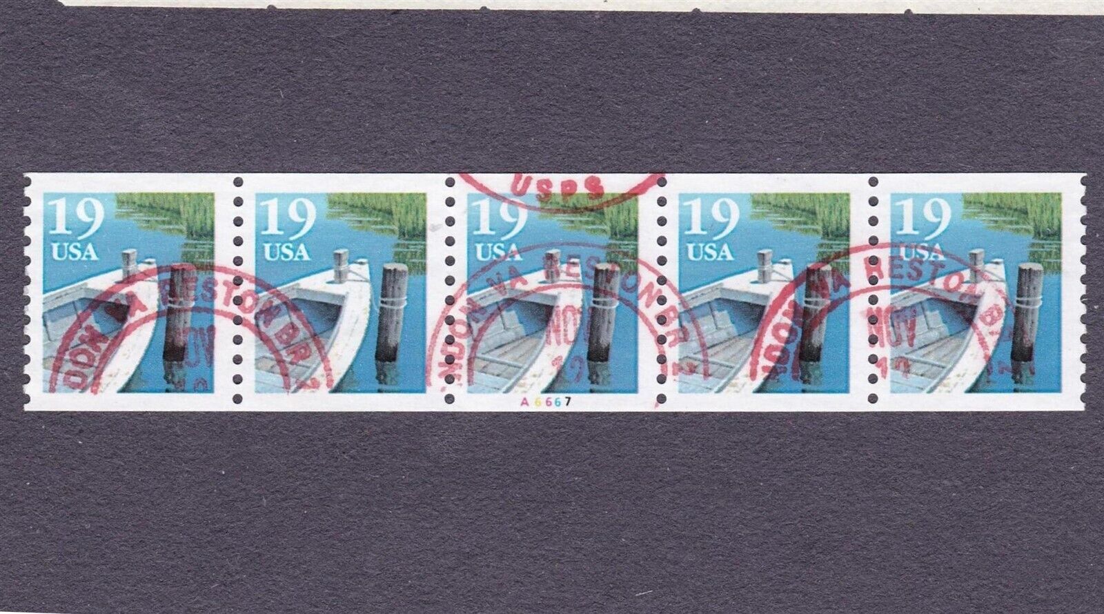 Used PNC5 19c Fishing Boat A6667 US 2529a F-VF | United States, General ...