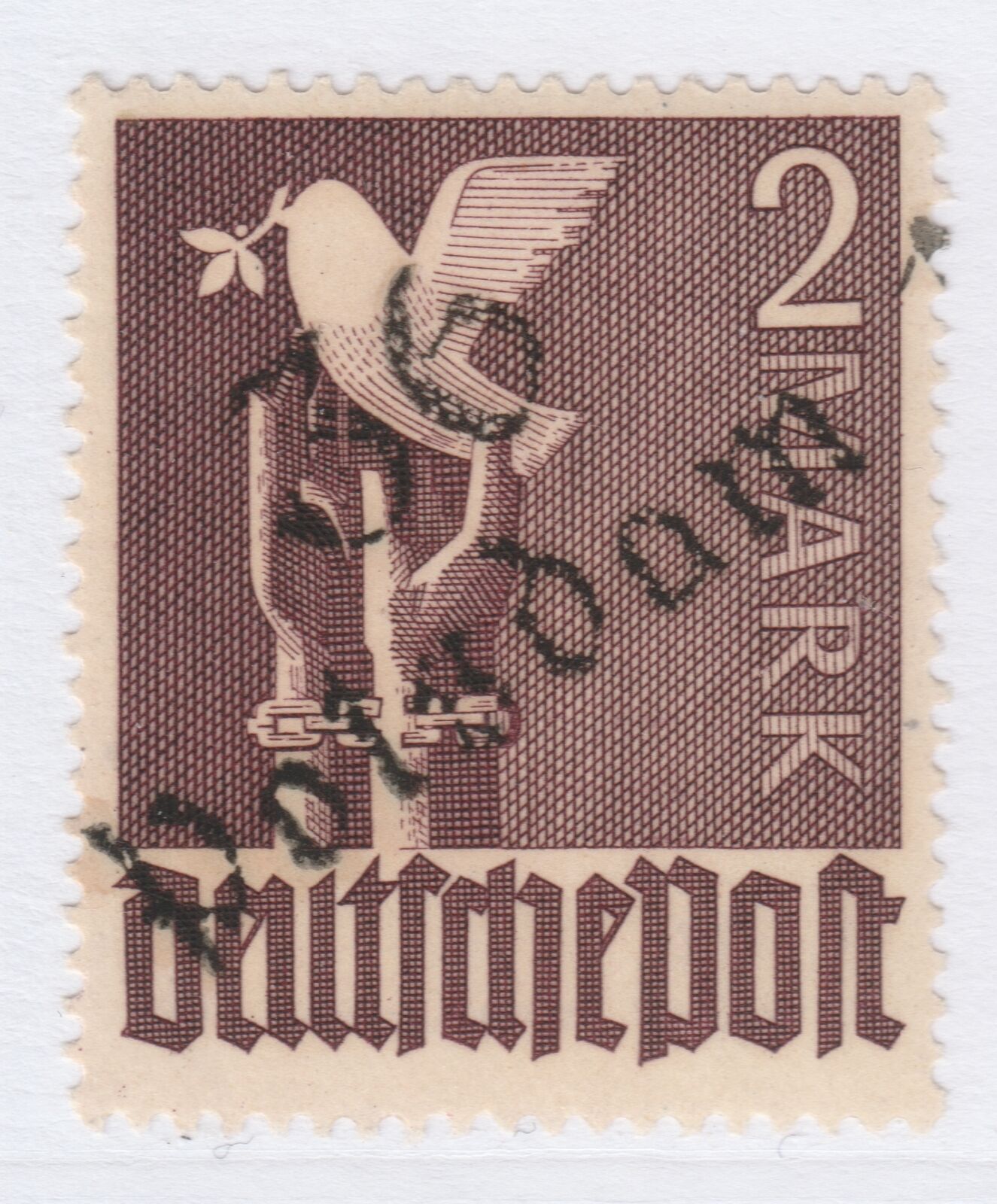 1948 Germany Local Stamp Overprinted POTSDAM 2M MNH** A27P36F24334 ...