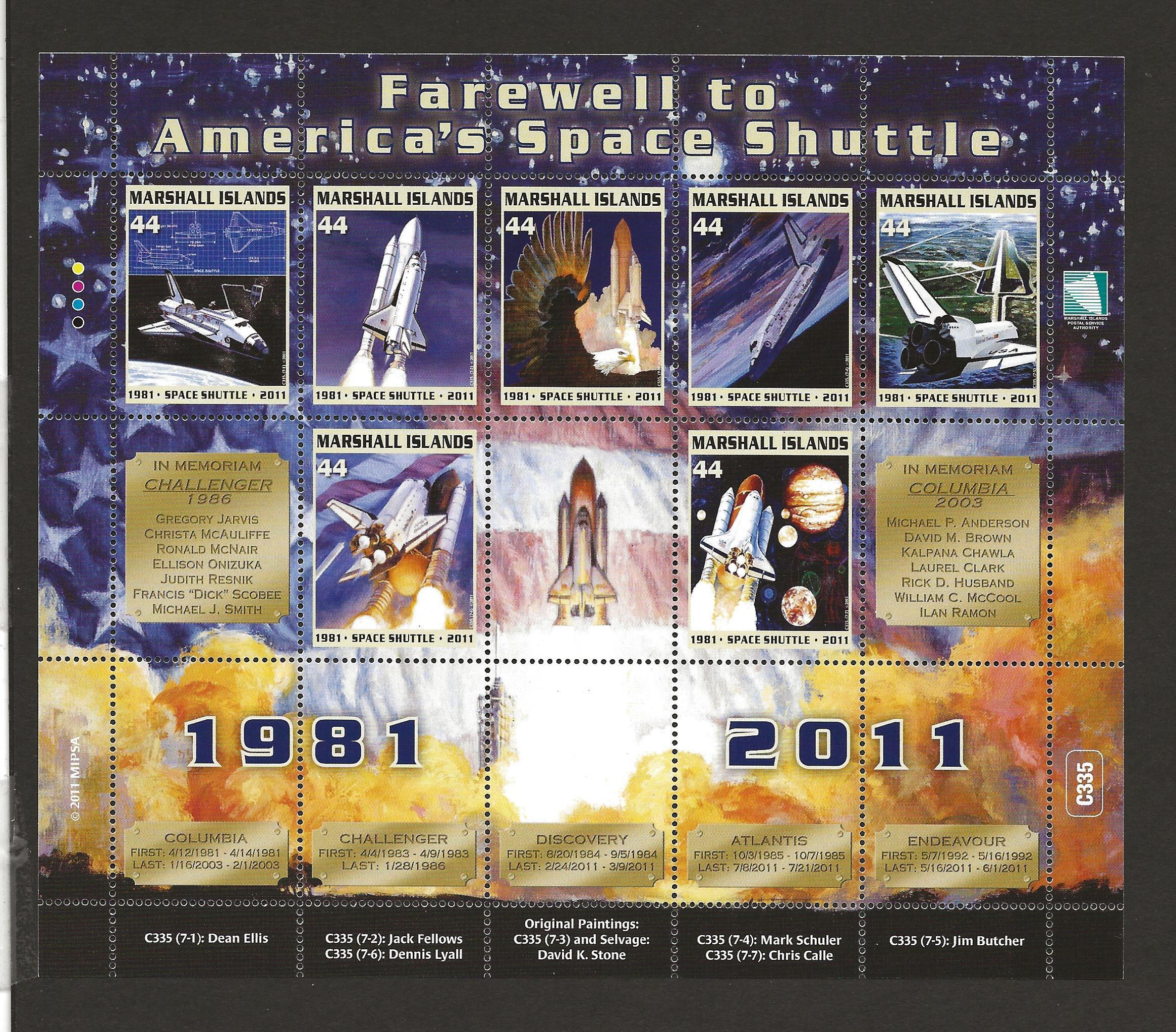 Marshall Islands SC# 1001 Sheets With Both Resnik Spellings VF/MNH ...