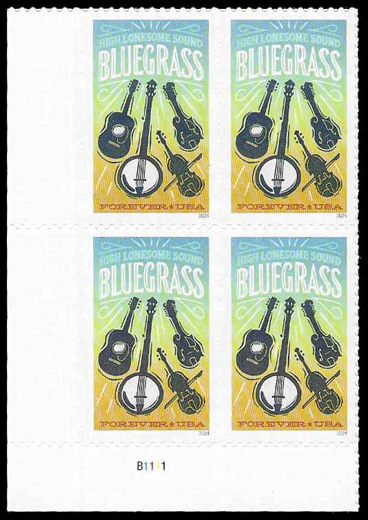 PCBstamps US #5844 PB $2.72(4x{58c}) Bluegrass, MNH, (PB-3a) | United ...
