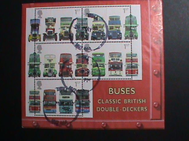 Great Britain Stamp:2001- Sc#1976 British Classic Double Decker Buses ...