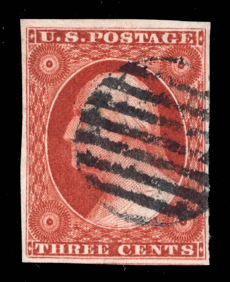 US Stamps #10A Orange Brown Used Psag Graded Cert VF/Xf-85 LOT #94079 ...