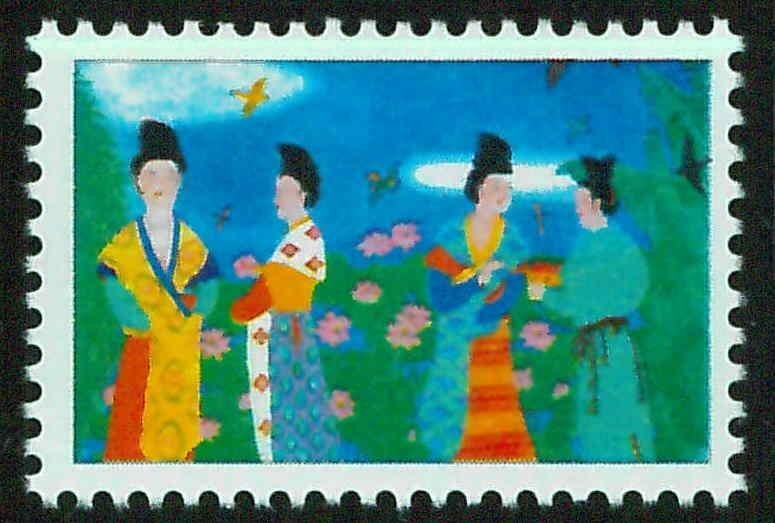 BK0898 - PRC CHINA - STAMPS - 1997 Printer's Sample: TANG DYNASTY ...