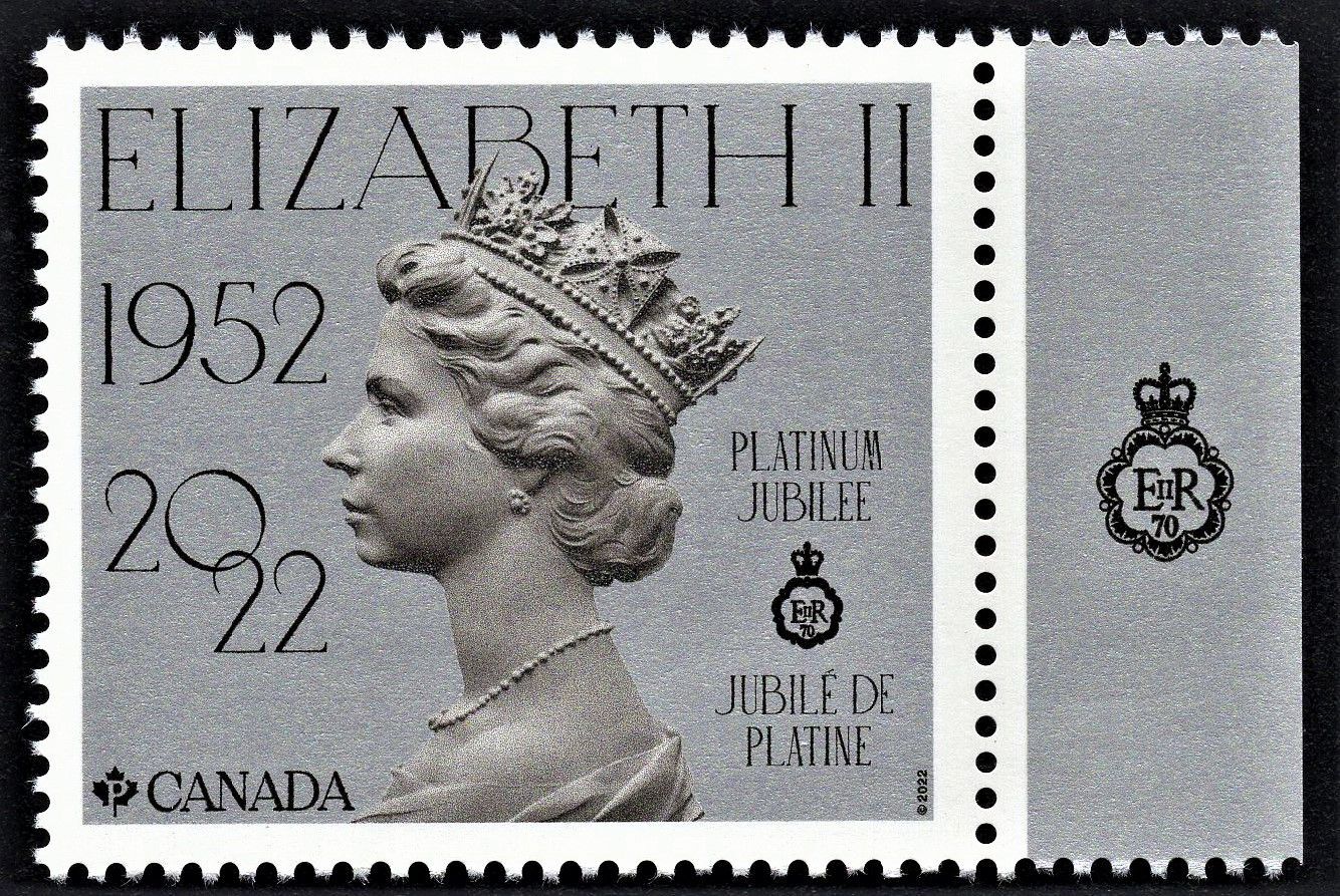 Canada 3317 MNH VF/XF Permanent Queen Elizabeth II Platinum Jubilee ...