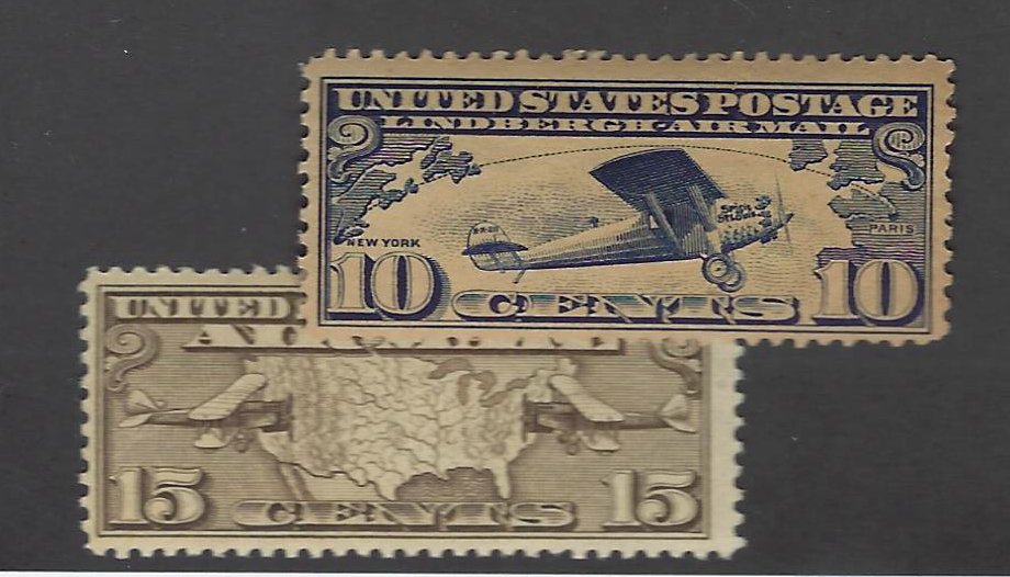 U.S.A. SC C18, C10 Mint F-VF...Great value! | United States, Air Mail ...