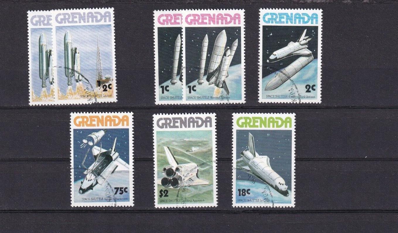 SA06a Grenada 1978 Space Shuttle used stamps | Caribbean - Grenada ...