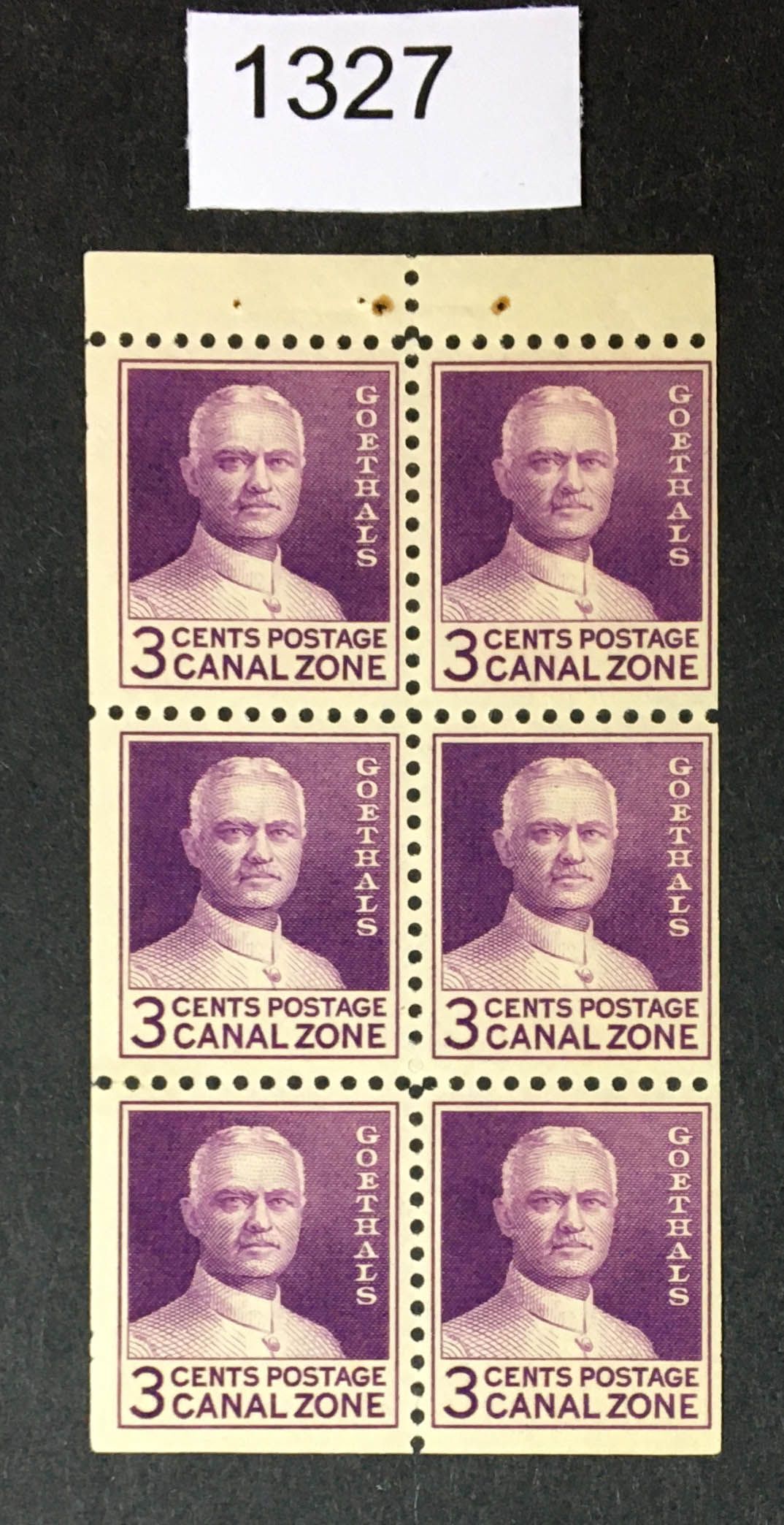 Canal Zone US Stamps # 117a Booklet Mint OG NH CAT. $20 LOT #1327 ...