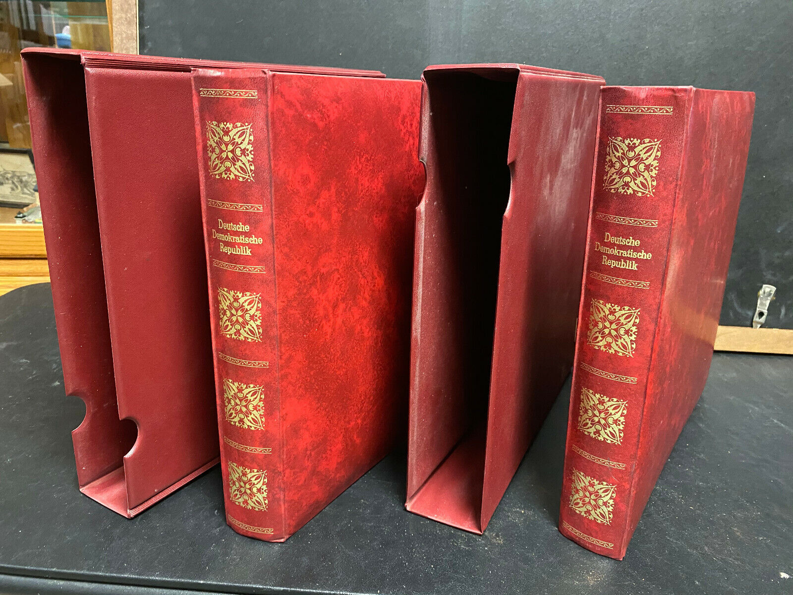 Germany DDR Borek Hingless Stamp Album, 1962-70, In 2 Binders, JFZ ...