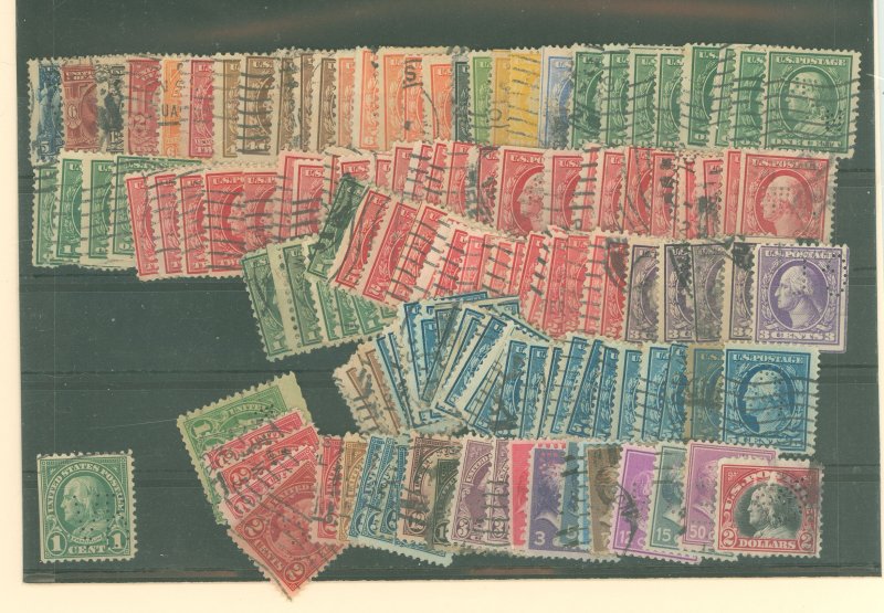 United States # Used (Perfin) | United States, Stamp / HipStamp