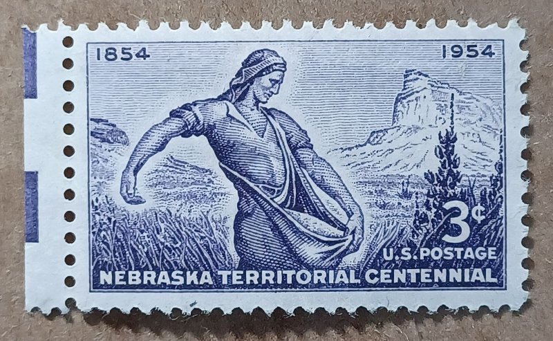 United States #1060 3c Nebraska Territorial Centennial MNH (1954 ...