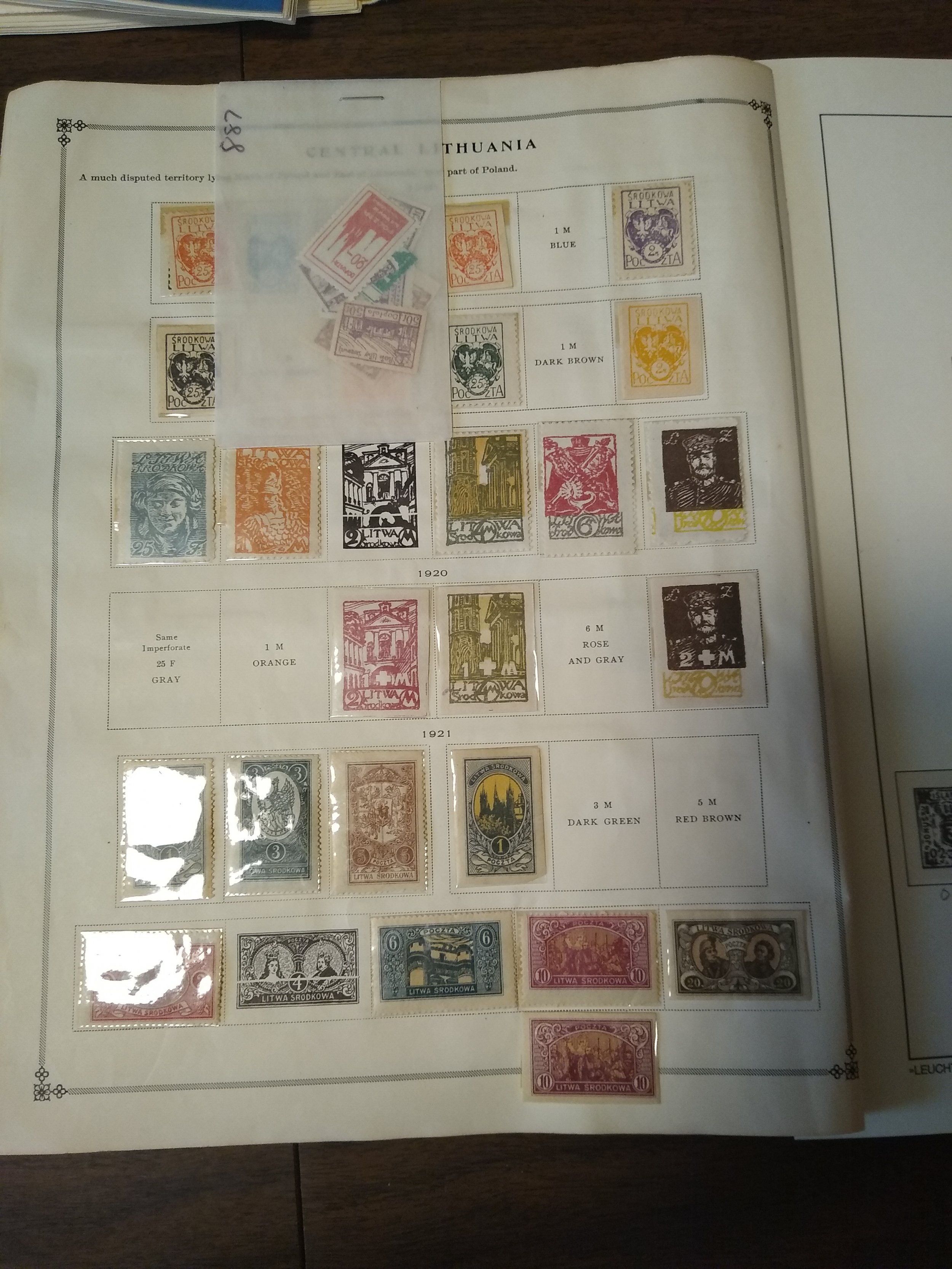 collection on pages 10% of Scott CV Central Lithuania CV $24.50 ...
