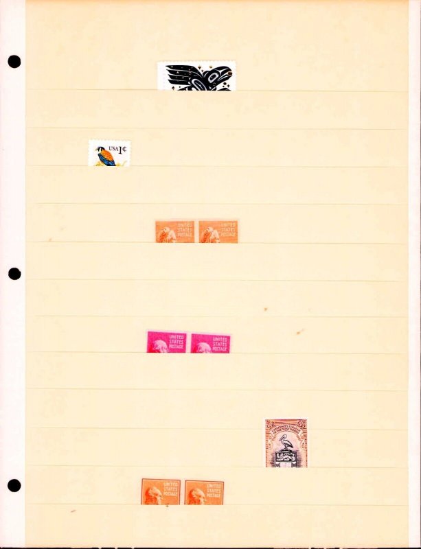 10 G&K Elbe & Other Manila 12 Row Stock-Pages for Standard 3-Ring ...