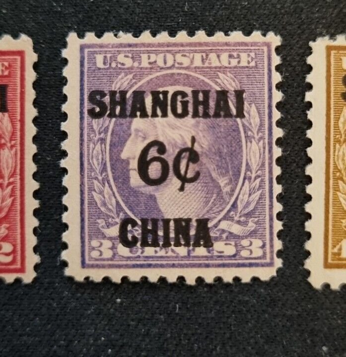 1919. Usa Post Office In China In Shanghai overprint. | United States ...