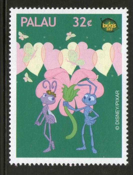 Palau 1998 A Bug´s Life - Flik Princess Atta Pixar´s Disney Insect ...