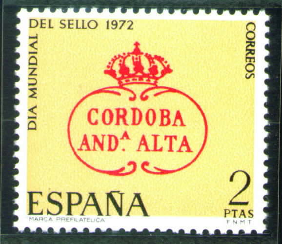 Spain Scott 1719 MNH** Stamp Day 1972 | Europe - Spain & Colonies ...