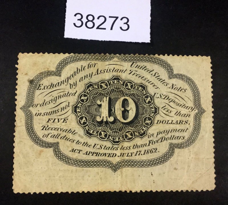 US Stamps #Pc10 Postage Currency LOT #38273 | United States, Back of ...