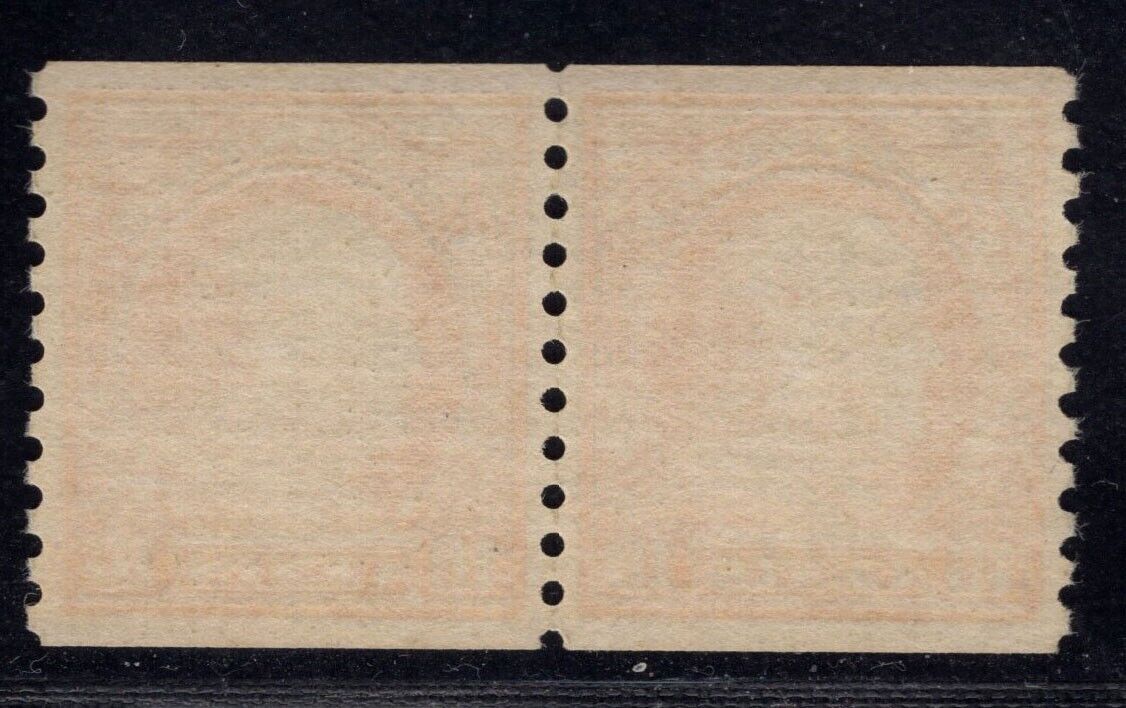 US Stamps #497 Coil Pair Mint OG NH PSE Graded Cert Xf-Sup 95 LOT ...