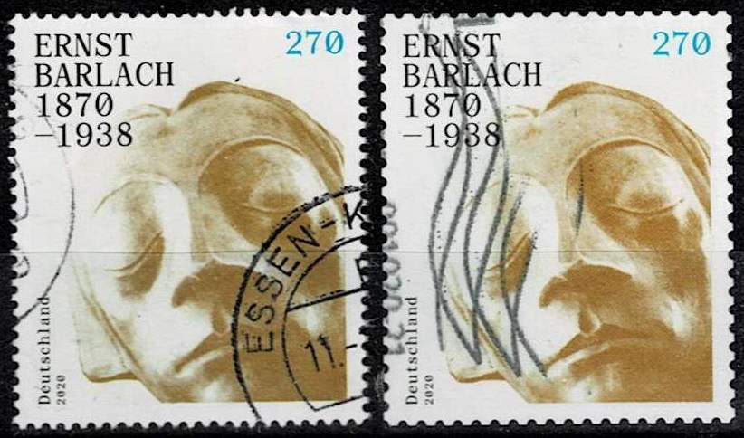 Germany 2020,Sc.#3149-0 used, Ernst Berlach, both issues | Europe ...