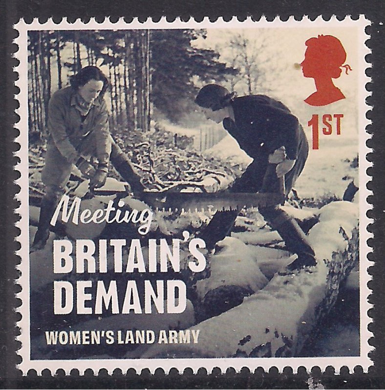 GB 2022 QE2 1st Unsung Heroes WW11 Demand Umm ( B454 ) | Great Britain ...