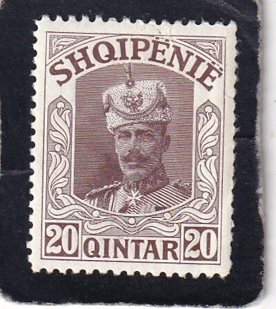 Albania unissued stamp from 1914 of Prince William of Wied, unused ...