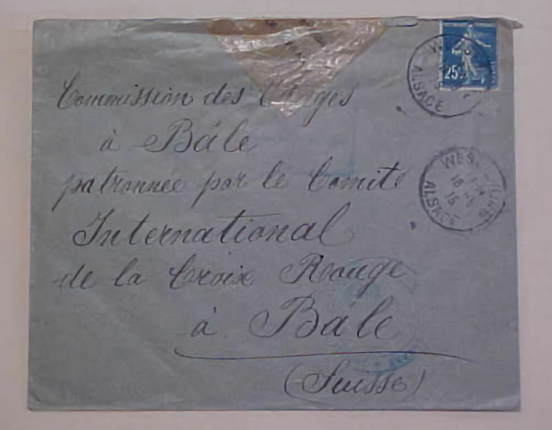 France POW RED Cross Censored to Switzerland | Europe - France ...