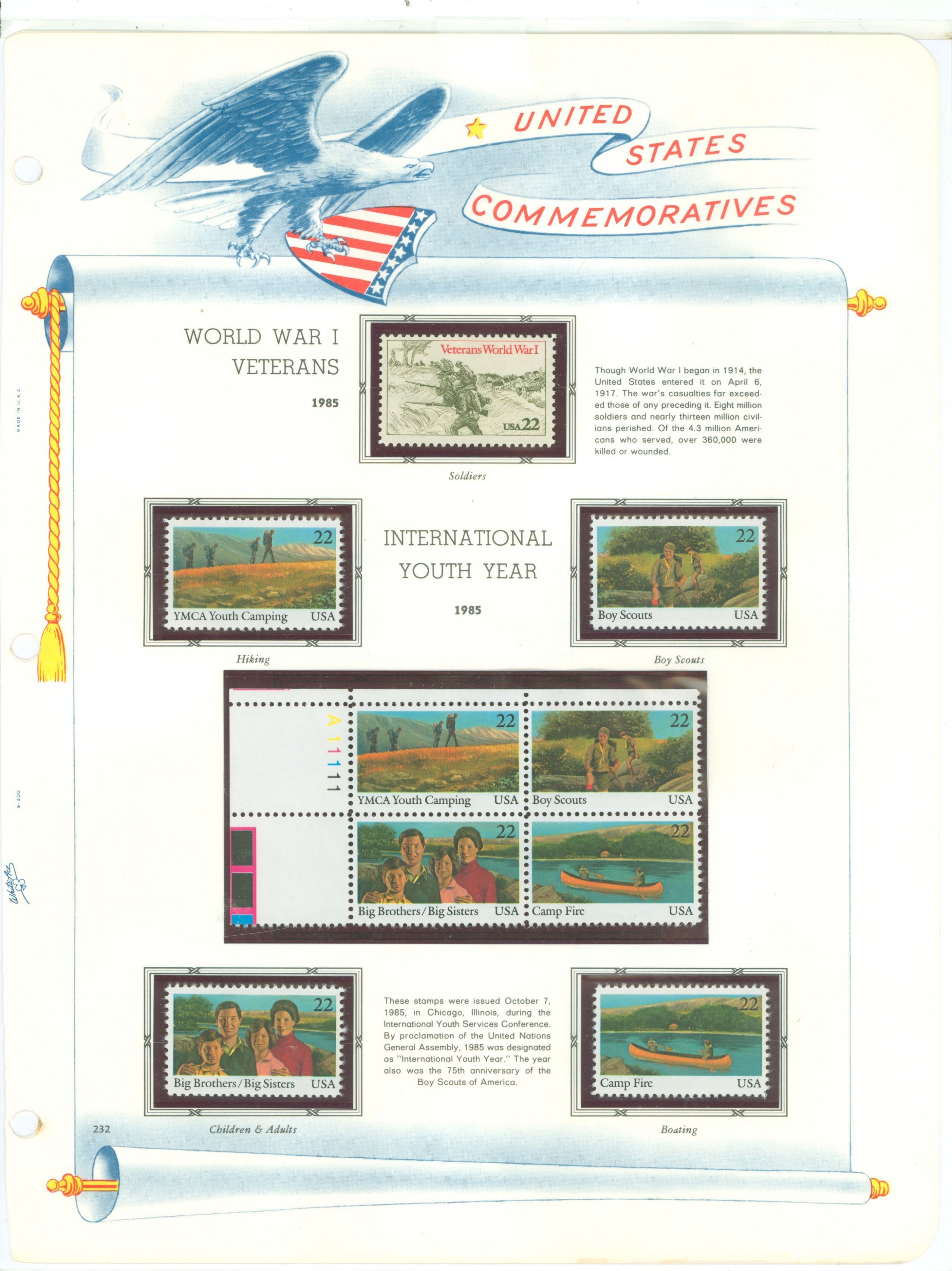 United States #2154/2163a Mint (NH) Single (Complete Set) | United ...