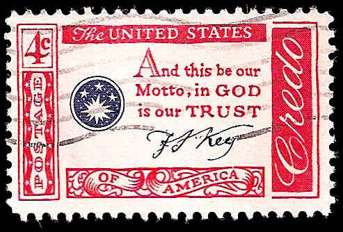 # 1142 Used Francis Scott KEY Quotation | United States, General Issue ...