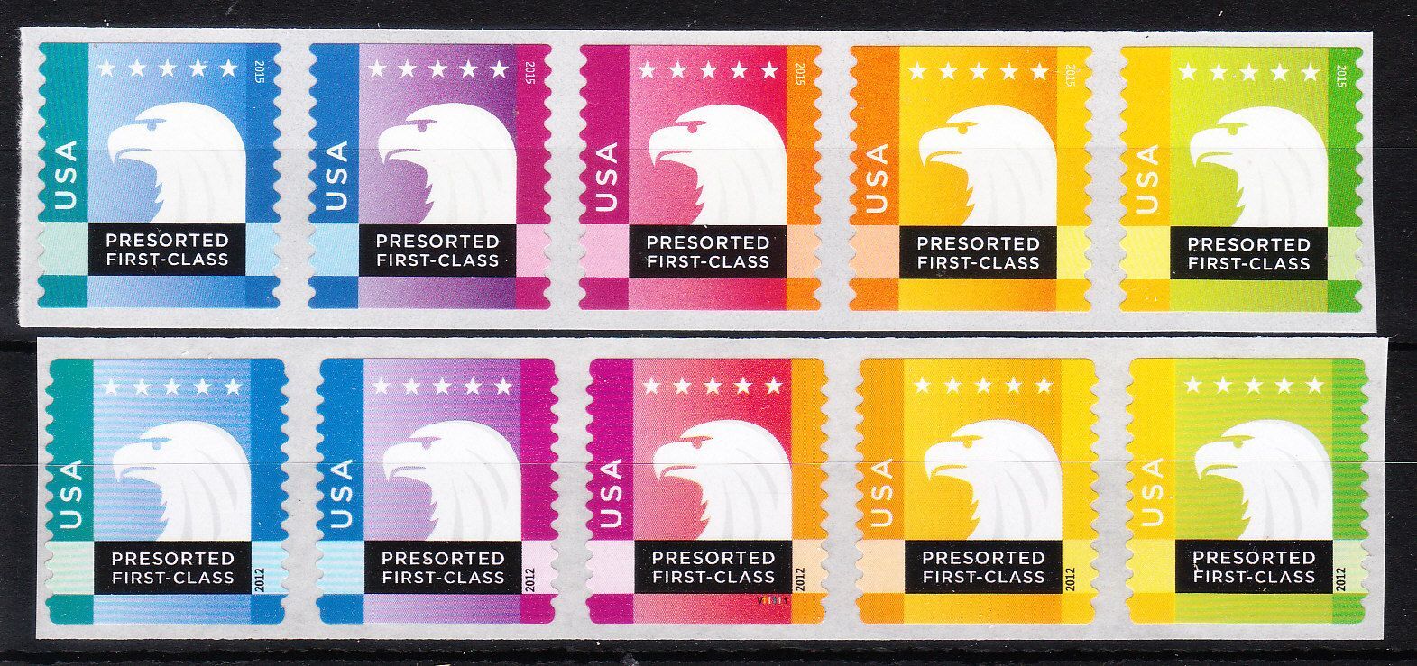 MOstamps - US Group of Mint OG NH Coil Presorted First Class - Lot # HS ...