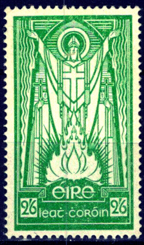 ZAYIX - 1943 Ireland 121 VLH -2s6p Saint Patrick and Pascal Fire ...