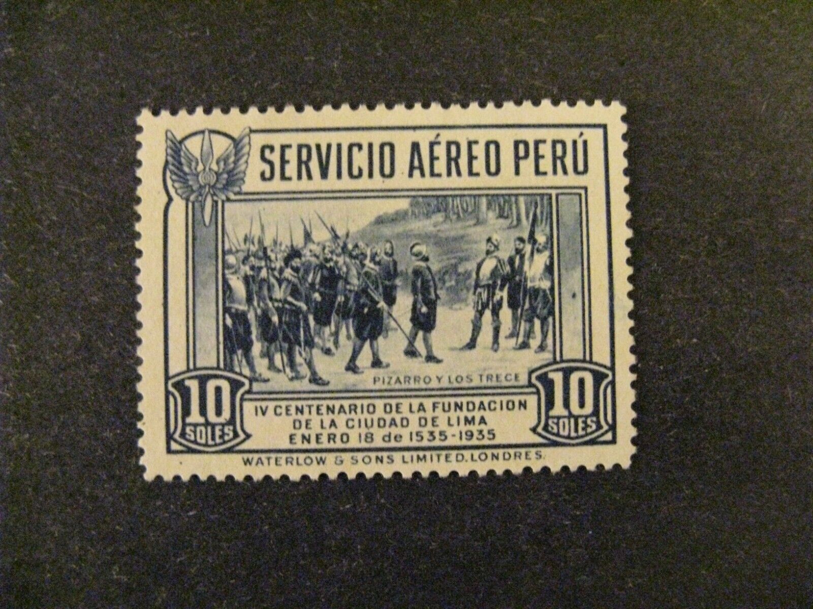 Peru #C12 unused no gum a22.12 7209 | Central & South America - Peru ...