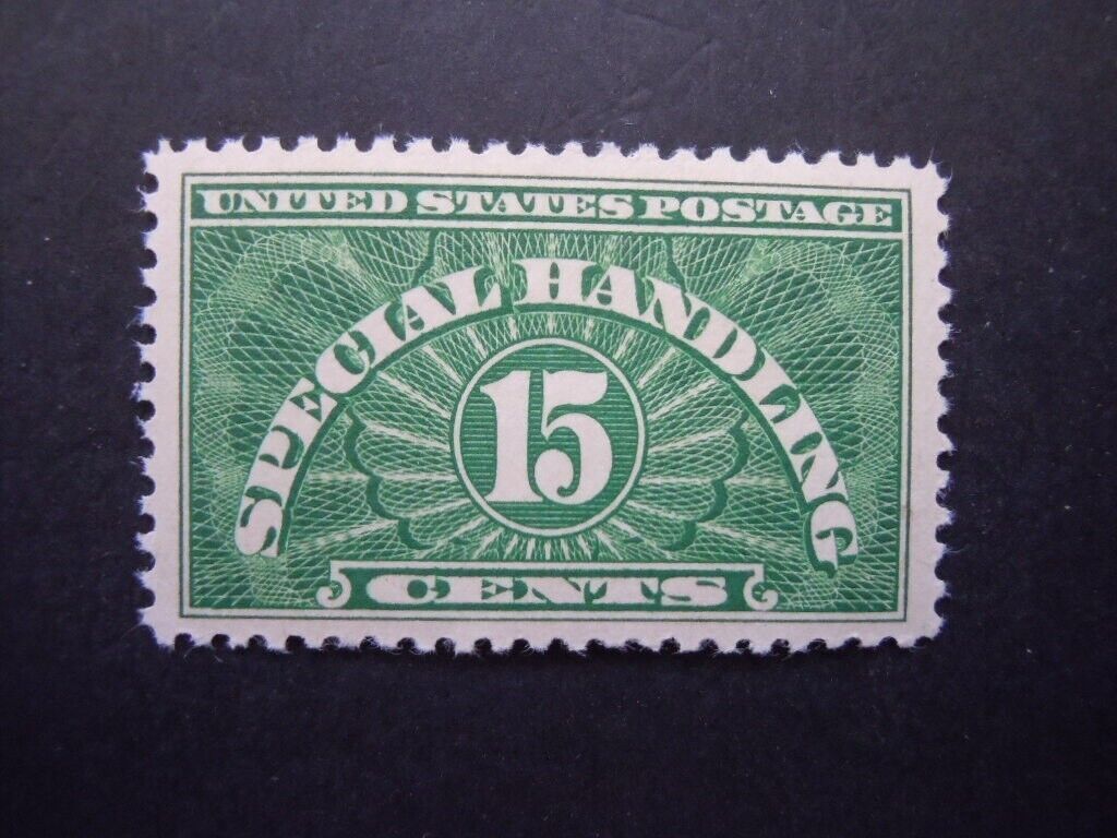 #QE1 QE2 QE3 QE4 Special Handling MNH OG F/VF #3 CV $45 "Includes New ...