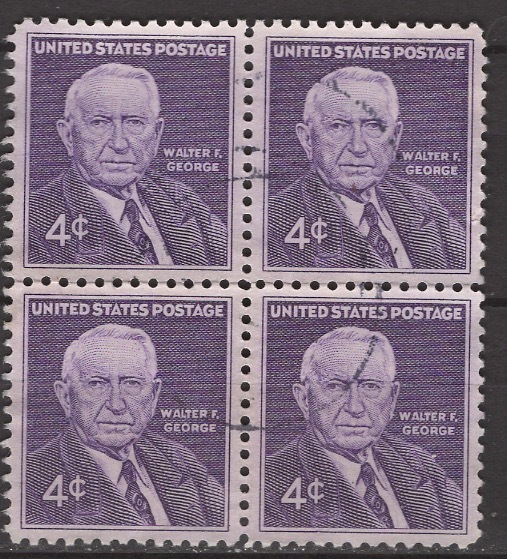USA; 1960: Sc. # 1170. Used Cpl. Set > Block of Four | United States ...