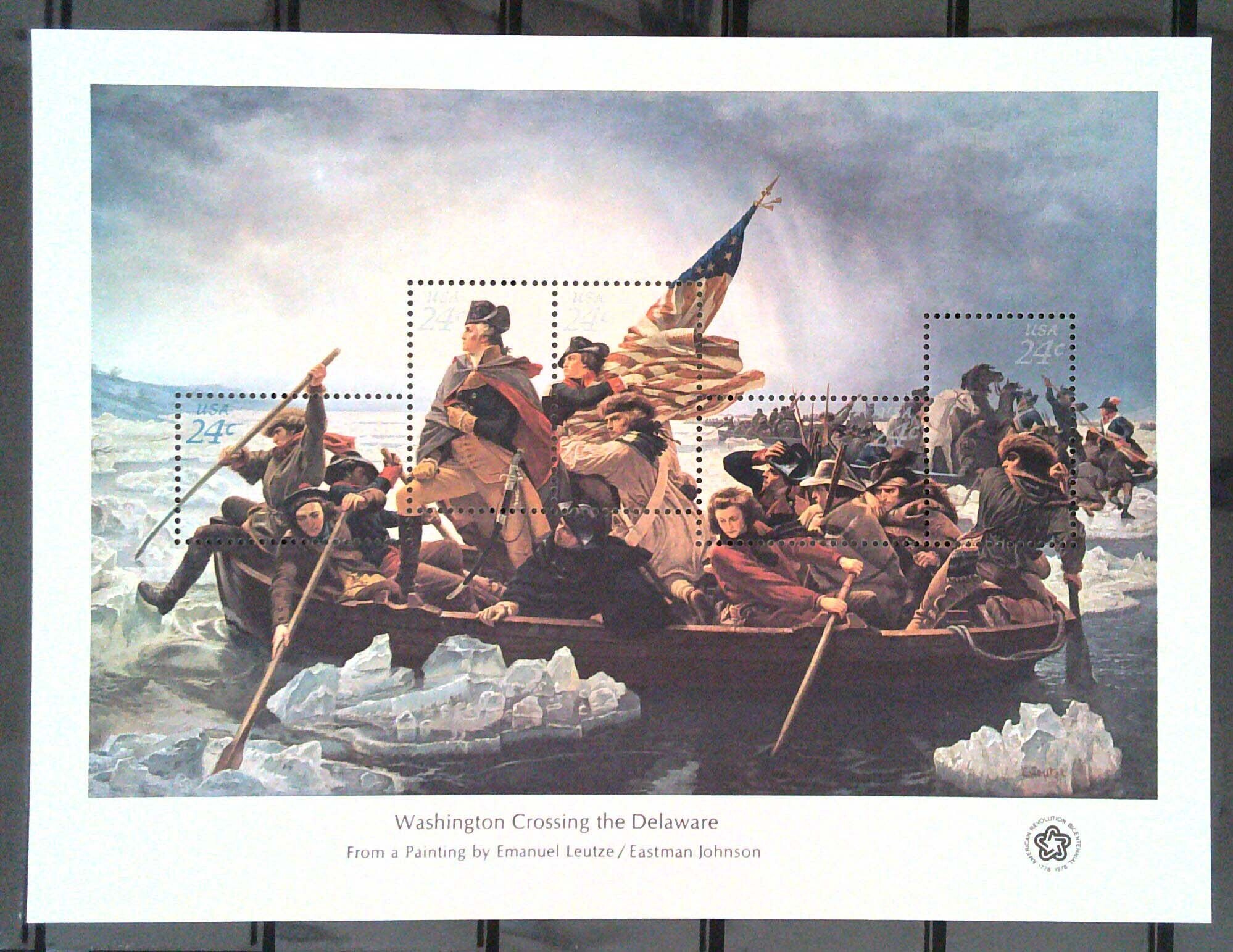 Scott #1686-1689 - Multicoloured - Bicentennial Souvenir Sheets - MNH ...