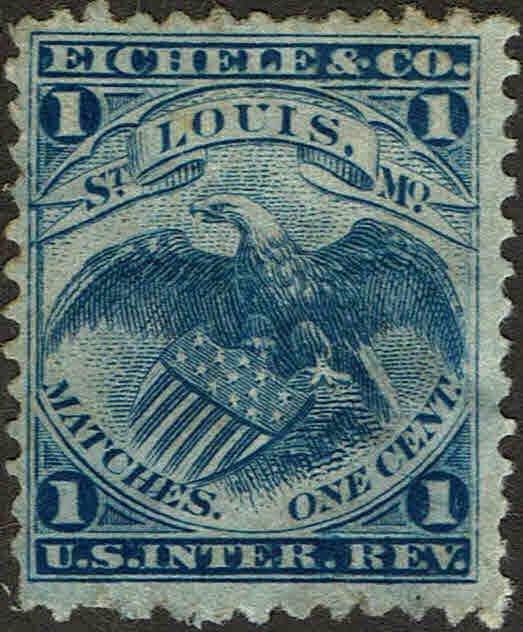 Ro#78D-Watermarked 1878-83 1c "Eichel & CO" Private DIE Match Issue ...