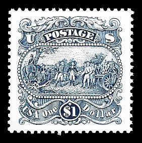PCBstamps US #2590 $1.00 Surrender of Burgoyne, MNH, (5) | United ...