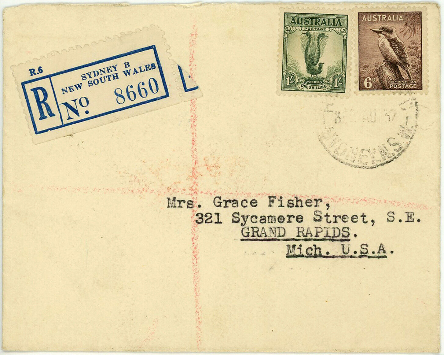 Australia Registered Cover Postage Stamp Collection | Australia ...