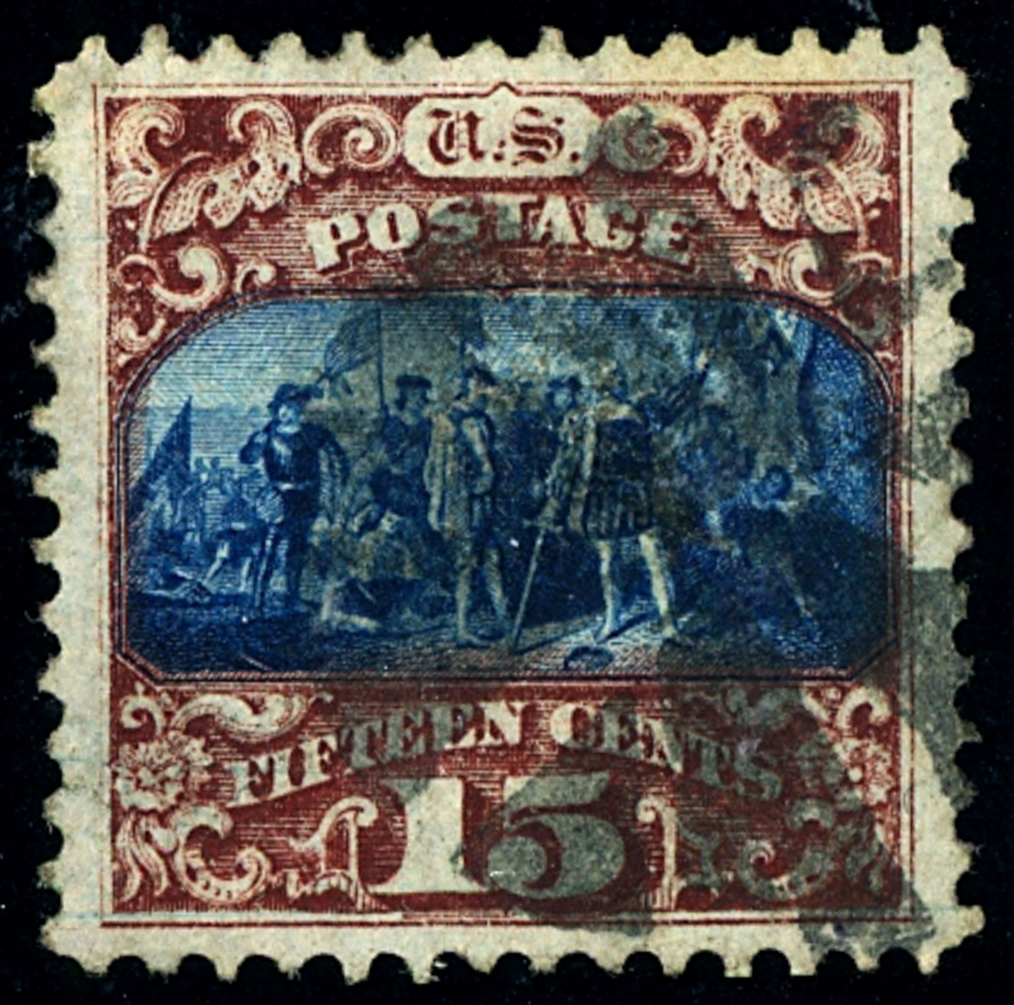 U.S. #119 Used With PSE Cert Vg-F 60 | United States, General Issue ...